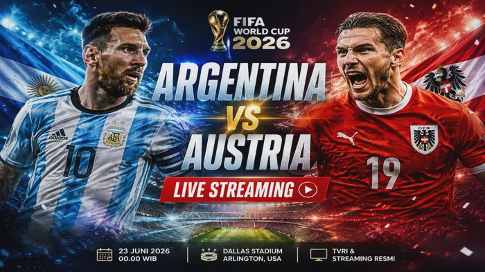 Link Live Streaming Argentina Vs Austria Piala Dunia 2026, Duel Panas ...